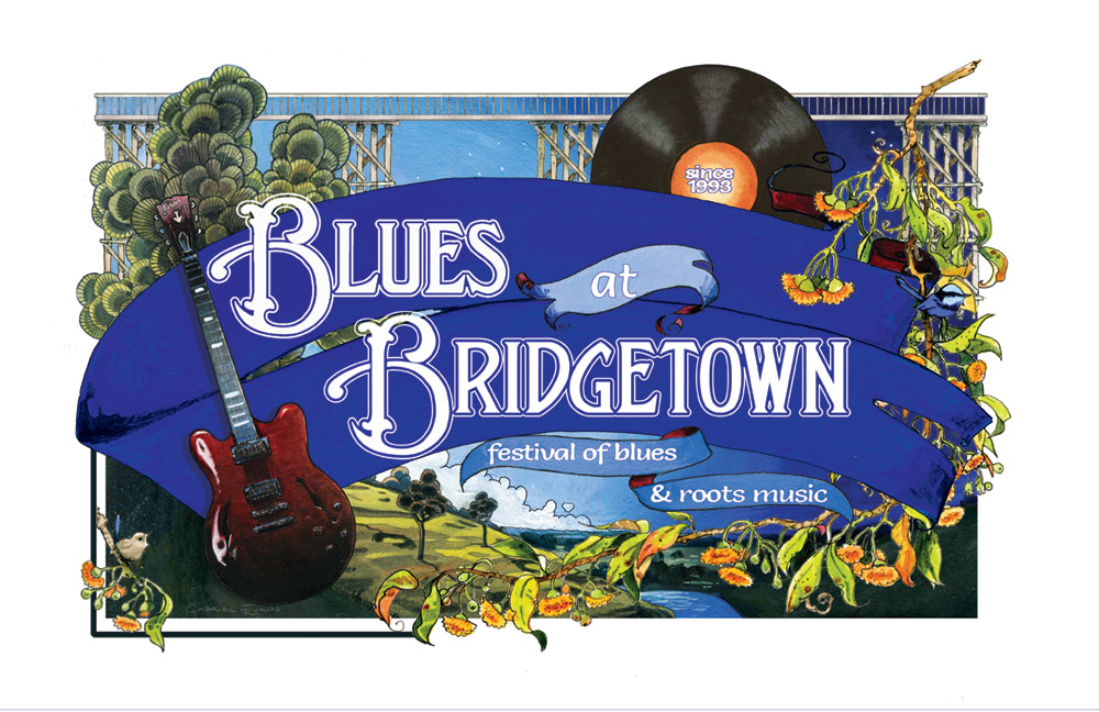Blues at Bridgetown Logo Design – Gabriel Evans