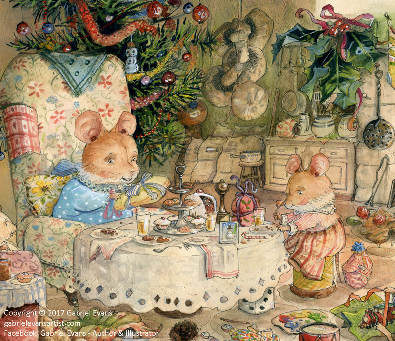 Mice and the Shoemaker Dinner – Gabriel Evans